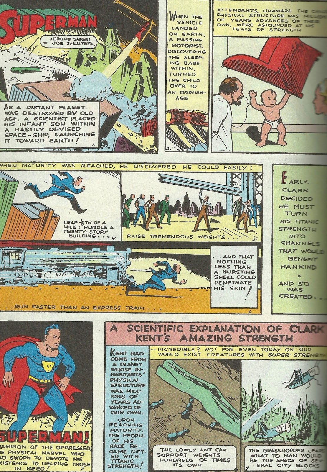 The Comic Book Historian: Action Comics number 1 and a bit more