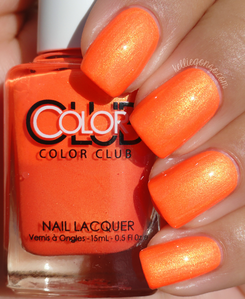 KellieGonzo: Color Club Summer 2014 Poptastic Collection Swatches & Review