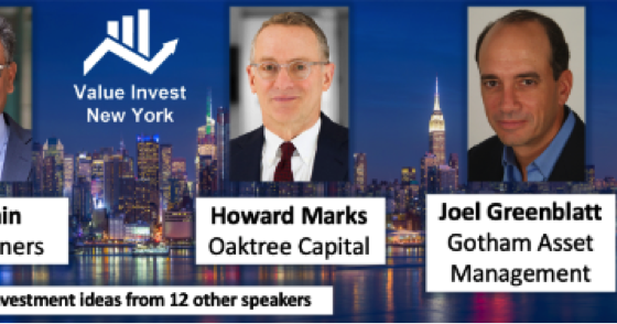 Value Invest New York Conference: Exclusive Discount ~ market folly