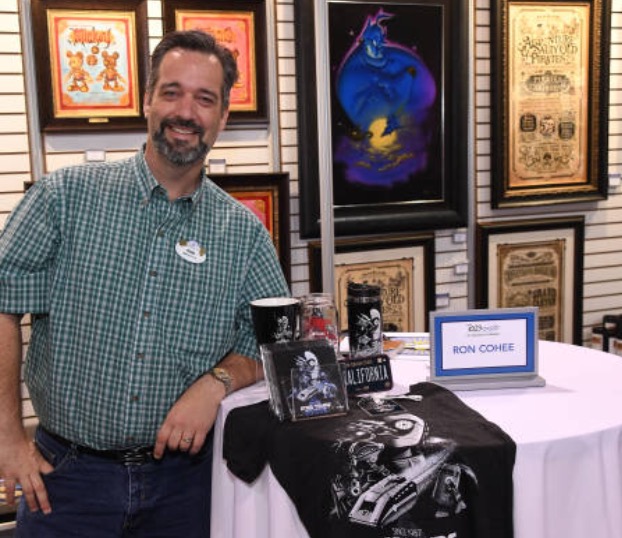 Ron Cohee Portfolio : Signing at D23 Expo in Anaheim