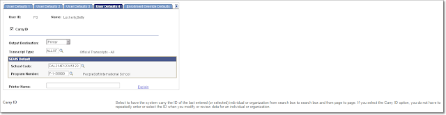 How to carry (auto-populate) EMPLID in search field in campus solutions ...