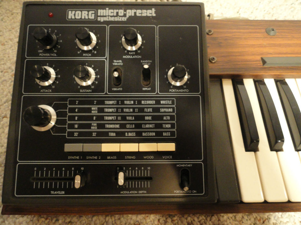 MATRIXSYNTH: Vintage Korg Micro Preset M 500 Synthesizer