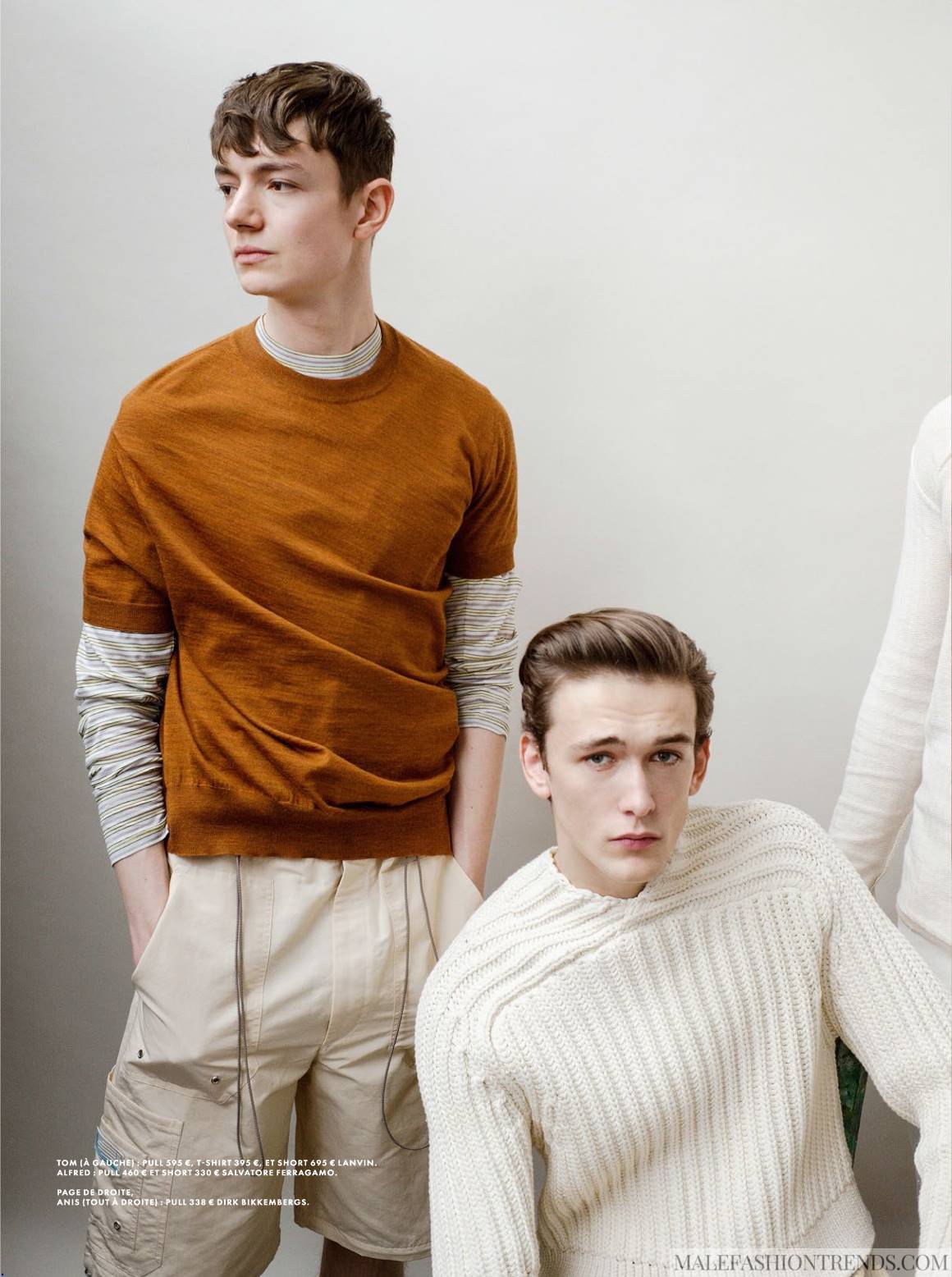 Eric Nehr retrata las mejores colecciones de la temporada para GQ Francia