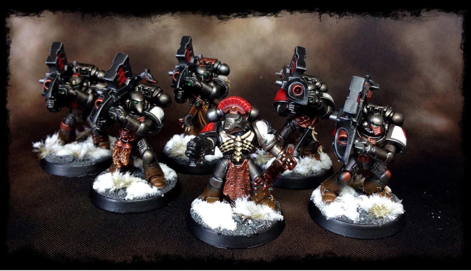 Objective Secured: Space Wolves Long Fangs with Missile Launchers