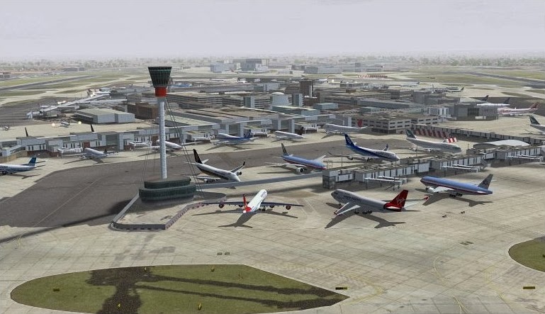 FSX - London - EGLL - Aerosoft ~ FSX / FS9 / P3D / XPLANE