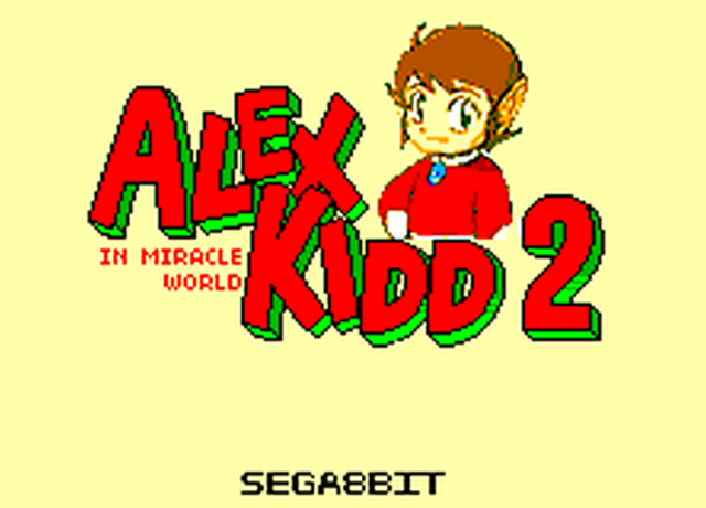 Indie Retro News: Alex Kidd in Miracle World 2 mod for the Sega Master ...