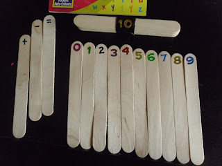 Redefining Stay At Home Mom: Traveling Number Sticks