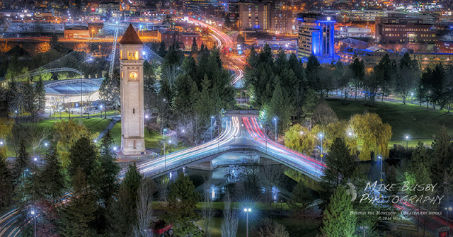 The Rooftops of Spokane - by Mike Busby Photography