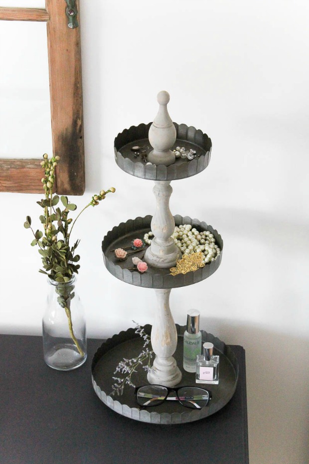 10 of the Best DIY Tiered Tray and Organizer Ideas | Little House of ...
