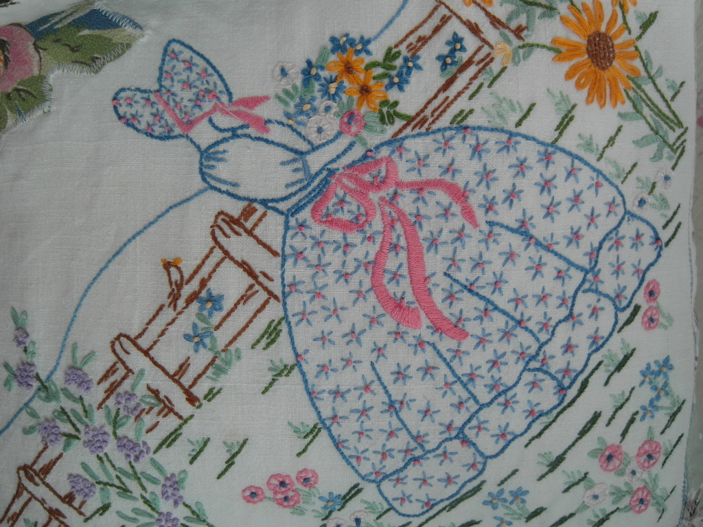 Nostalgia - My Creations & Fair Dates: Crinoline Lady Cushions