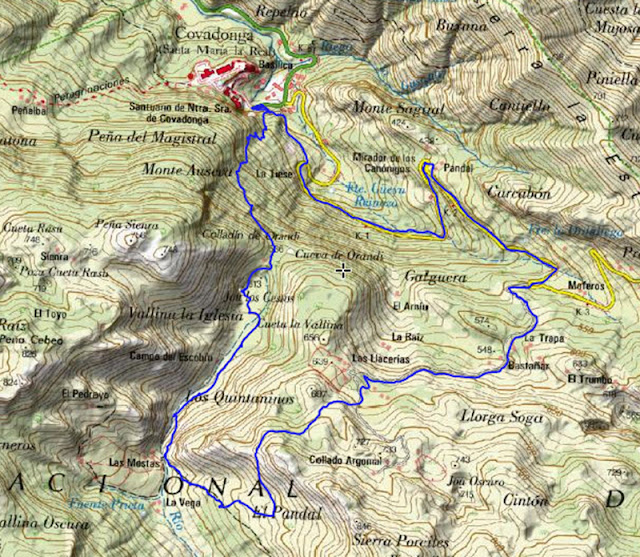 VIVIR EL AIRE LIBRE: COVADONGA - ORANDI