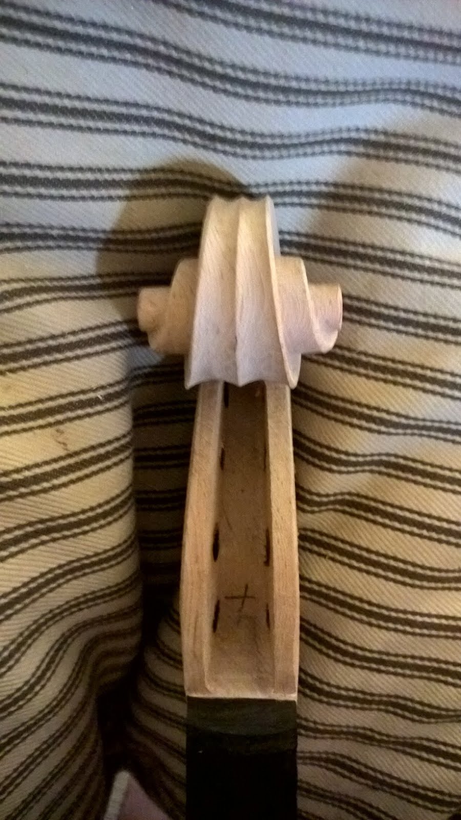 The DIY Violin: Scroll