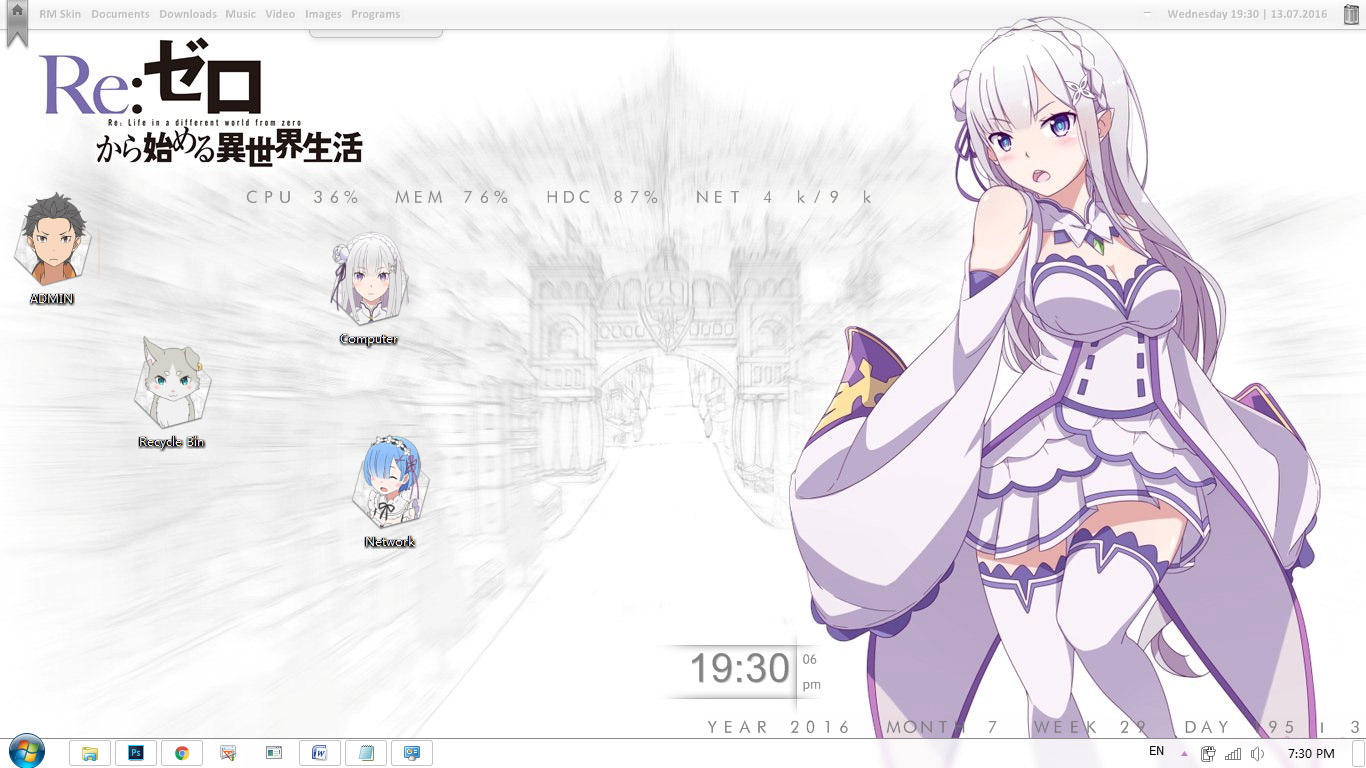 Skin Pack Re Zero kara Hajimeru Isekai Seikatsu