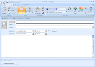 Tech Thirst Day: Room Finder - Outlook 2007 Add-in