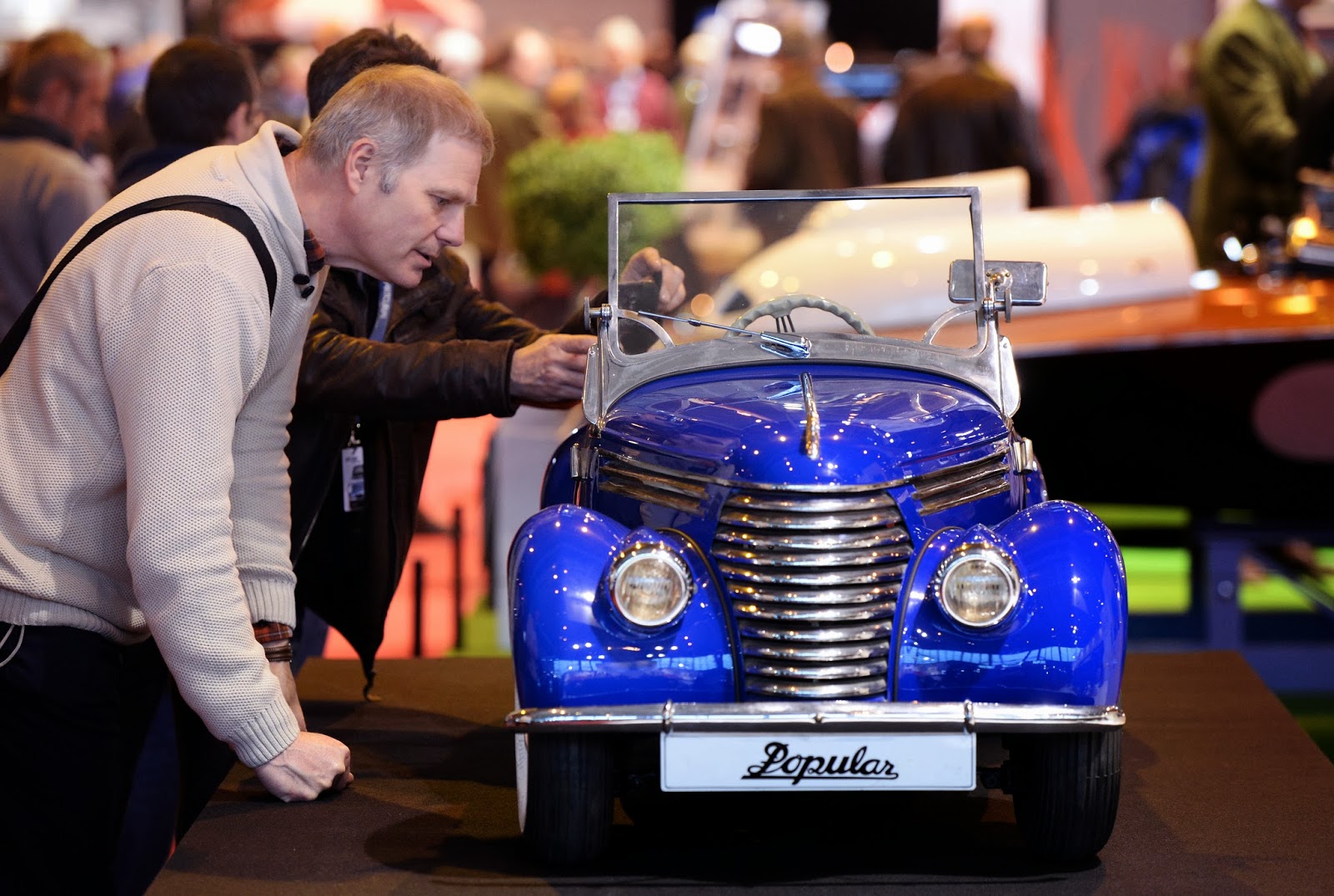 Retromobile Vintage Cars Expo in Portes de Versailles, Paris - Images ...