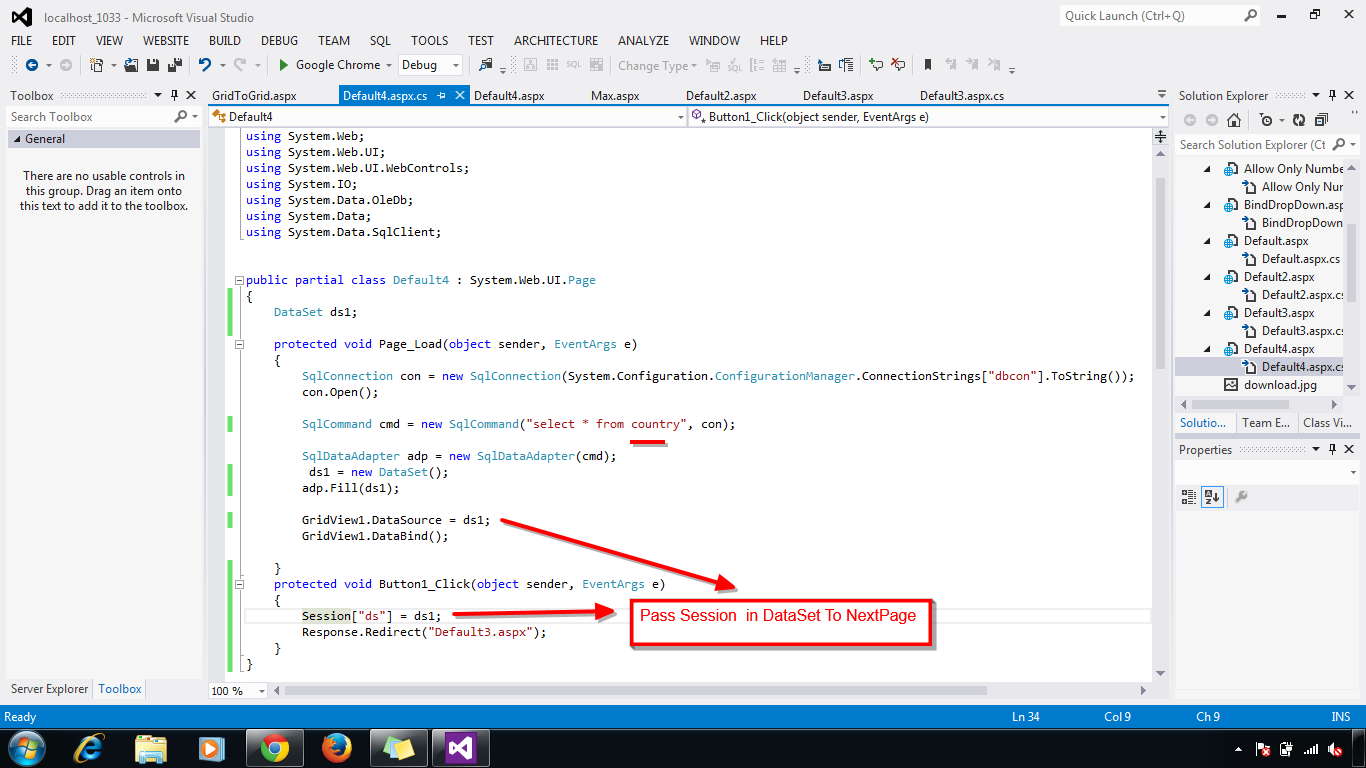Aspnetcnetvbnetjqueryjavascriptgridviewsql Serverajaxssrs