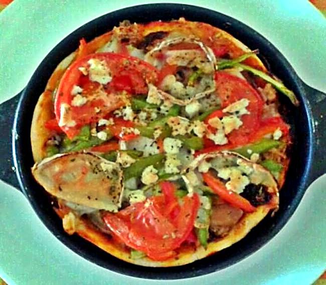 Cocina con Mari: Pizza con cebolla caramelizada y mas