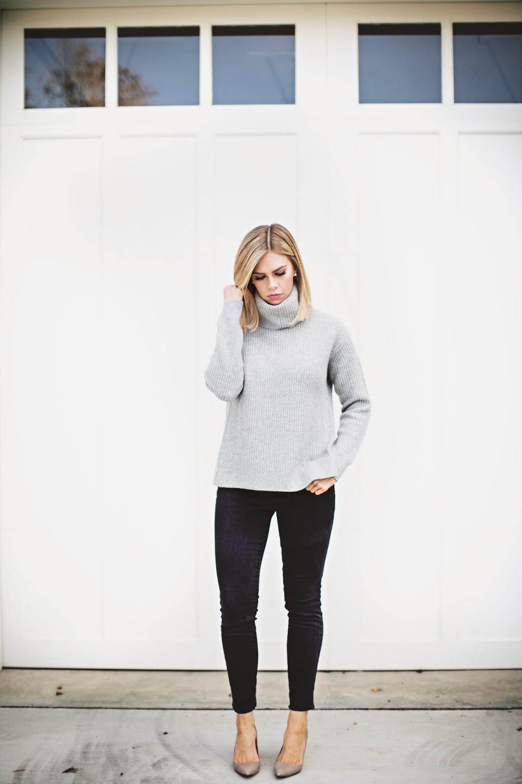 Kensington Way: Outfit: Grey on a Gloomy Day