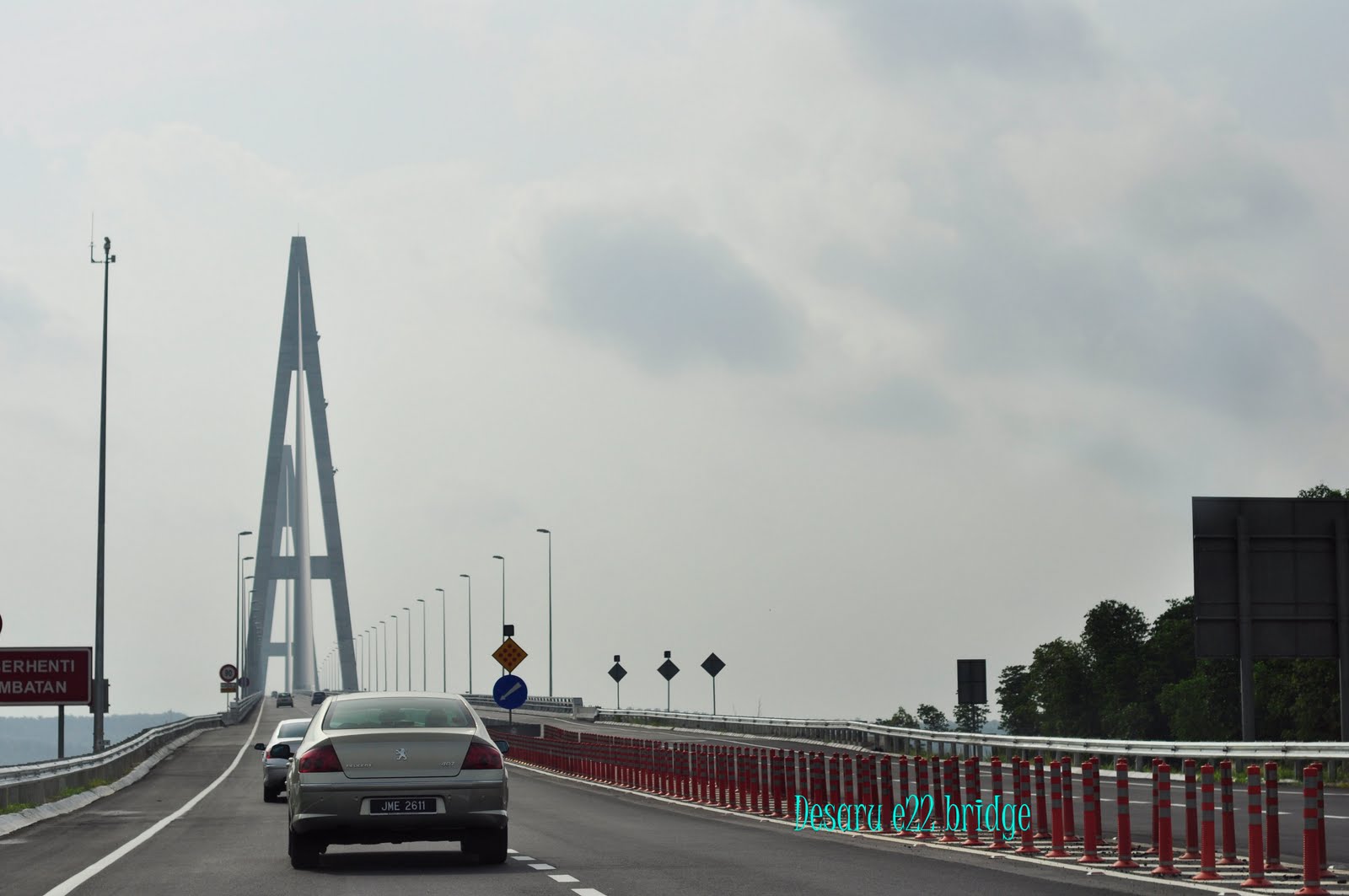 Convoy to Desaru via E22 highway