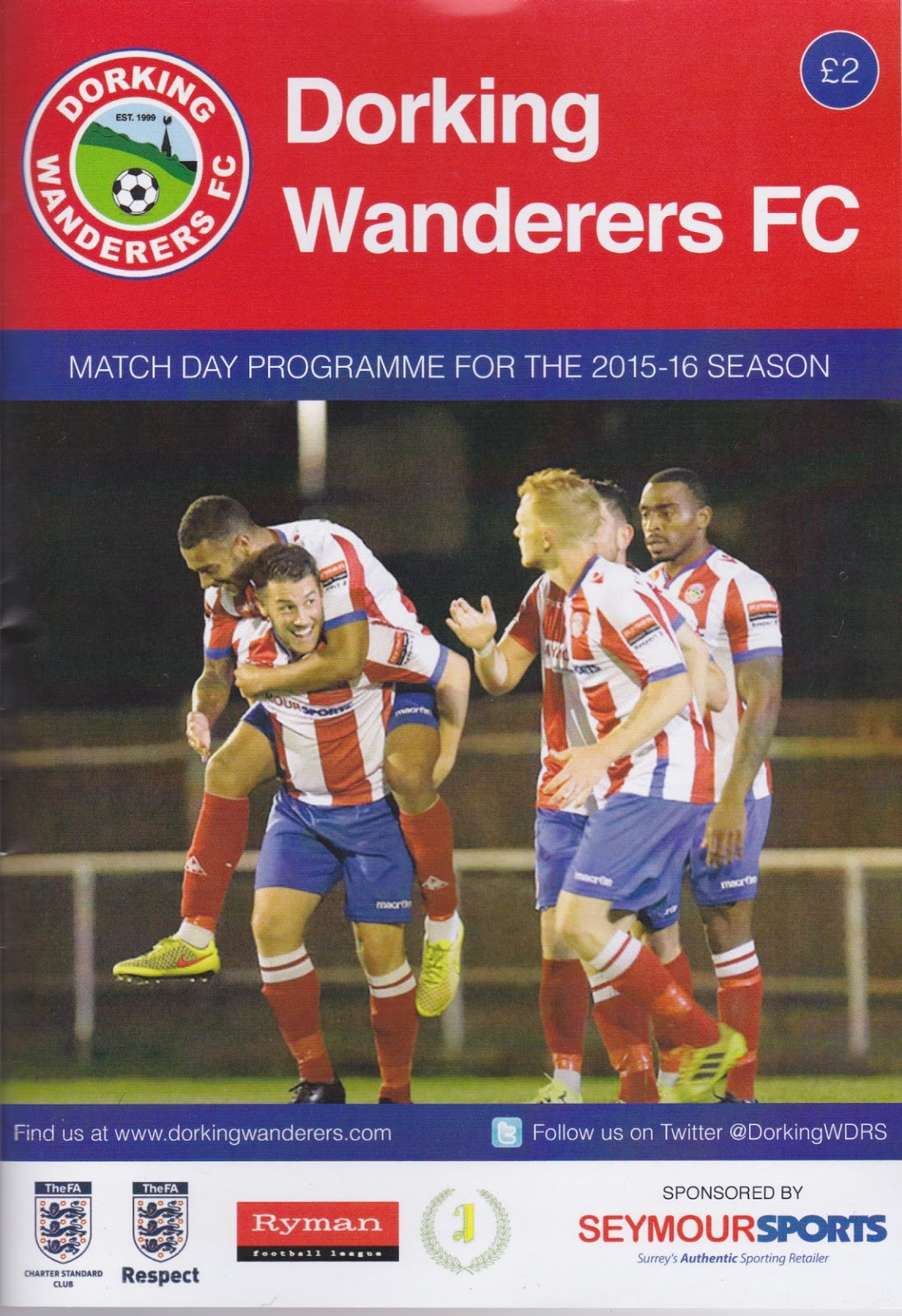 The Wycombe Wanderer: Dorking Wanderers - Westhumble Playing Fields