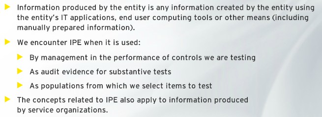 Adarsh Madrecha: Understanding IPE (Information Produced by Entity)