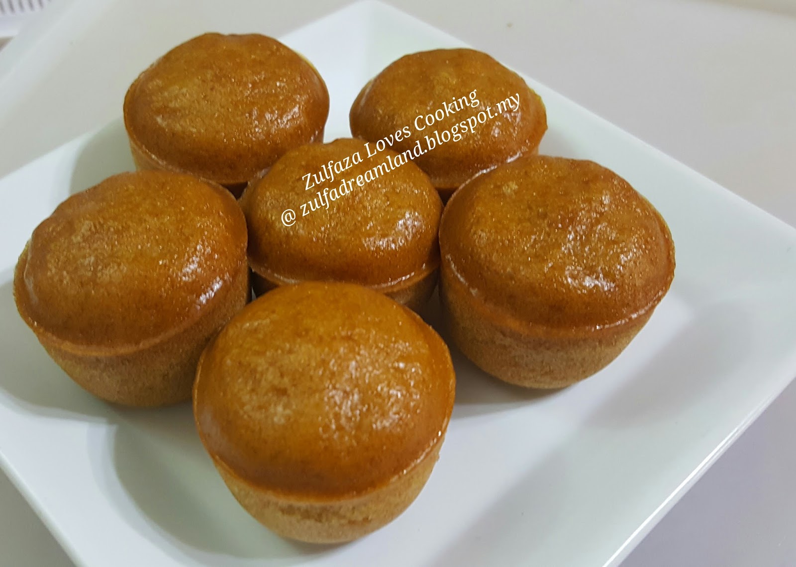 ZULFAZA LOVES COOKING: Apam gula hangus (sukatan cawan)