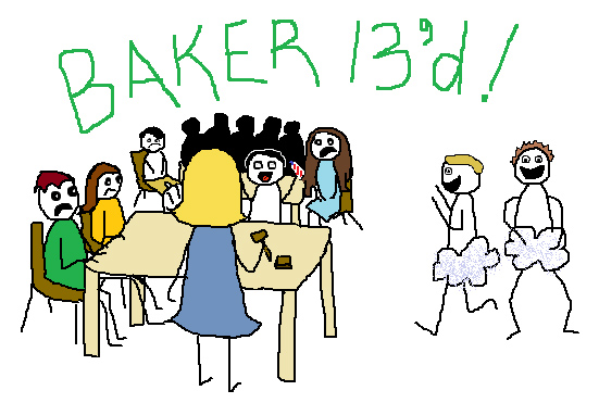 #IGTR: I've been Baker 13'd. #IGTR