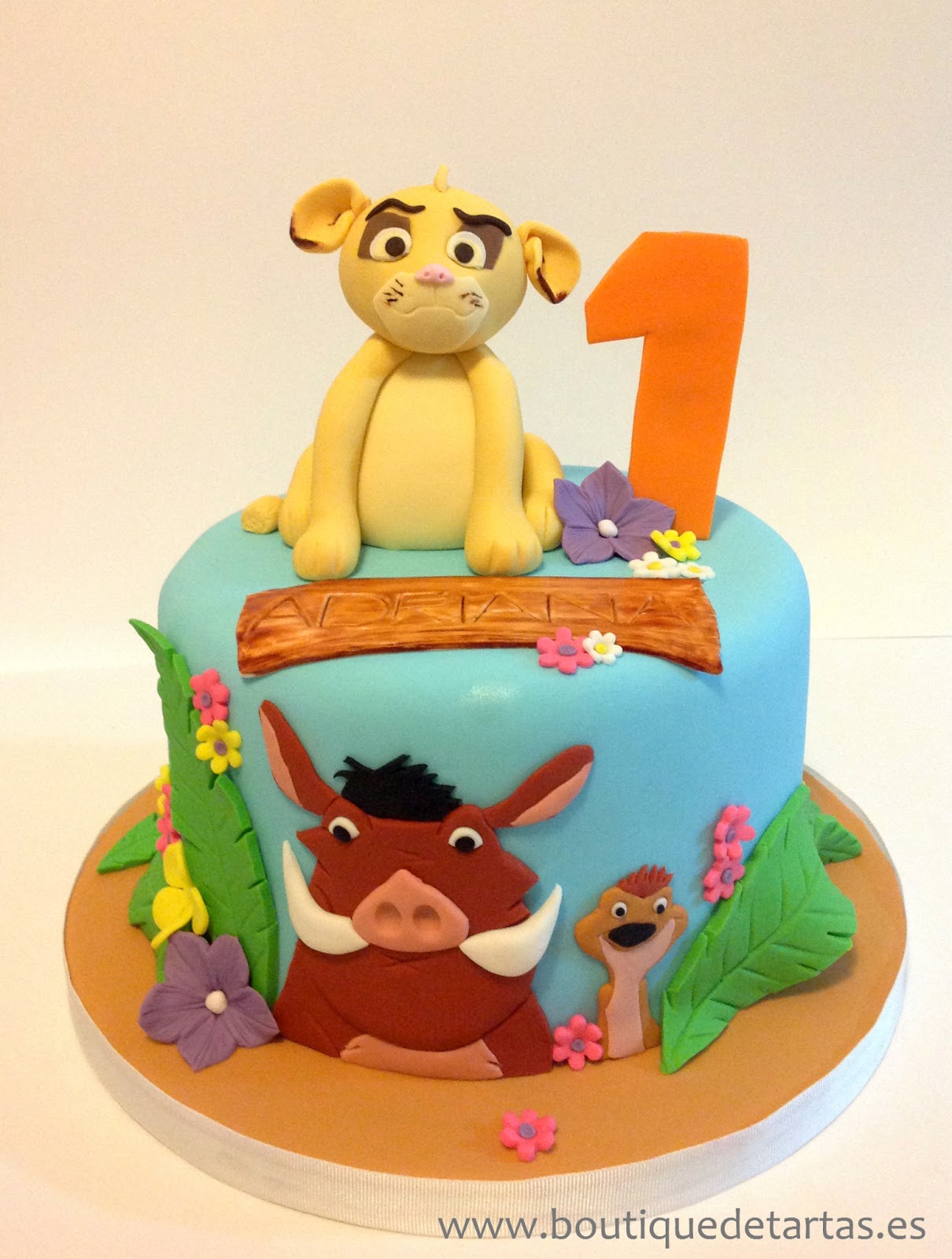 La boutique de las tartas - Cake Design: Tarta El Rey Leon: Simba ...