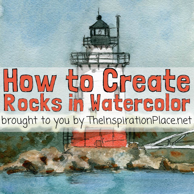 Watercolor Wednesdays: How to Create Rock Textures - Miriam Schulman ...