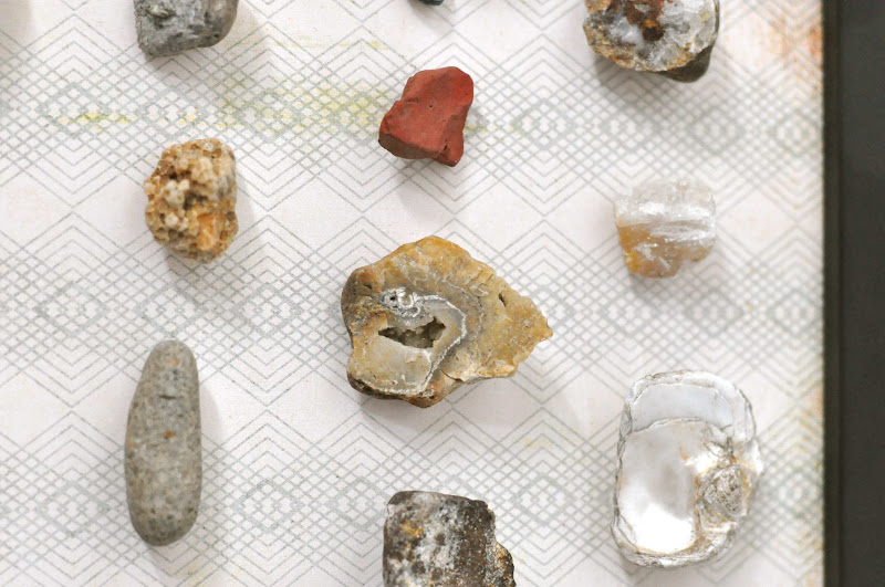 make a framed rock collection tutorial {crafting with boys} | Little ...