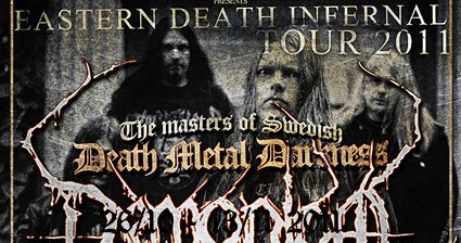 DEMONICAL LIVE AND TOUR BLOG: Eastern Death Infernal Tour 2011