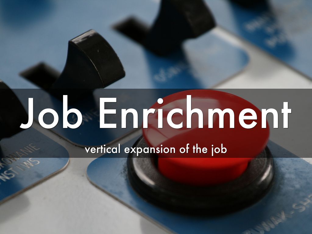 Job Enrichment ~ HR training in Chandigarh