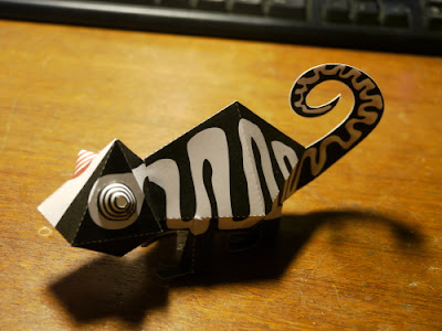 Chameleon Papercraft | Papercraft Paradise | PaperCrafts | Paper Models ...