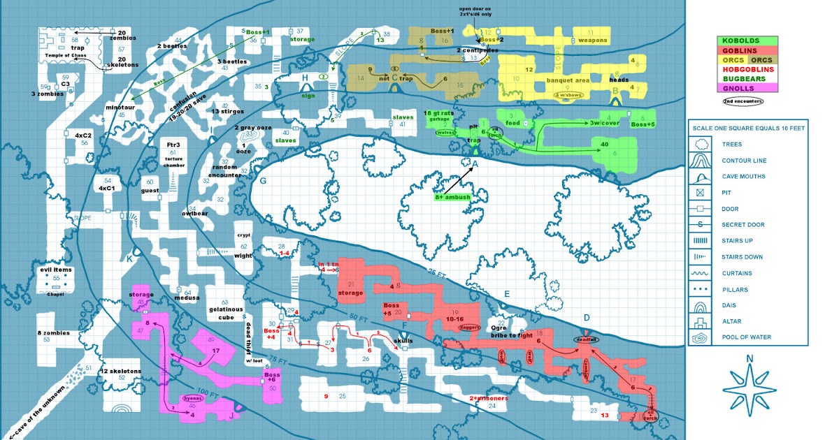 Return to the keep on the borderlands map - talio