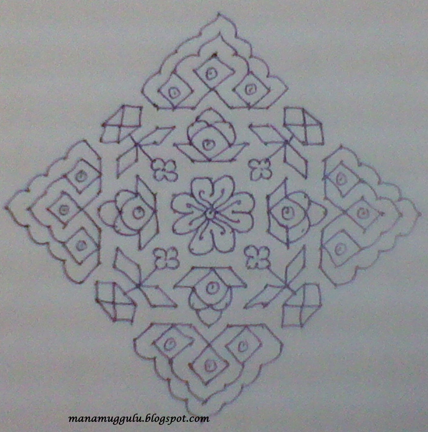 Beautiful Muggu - MANA MUGGULU