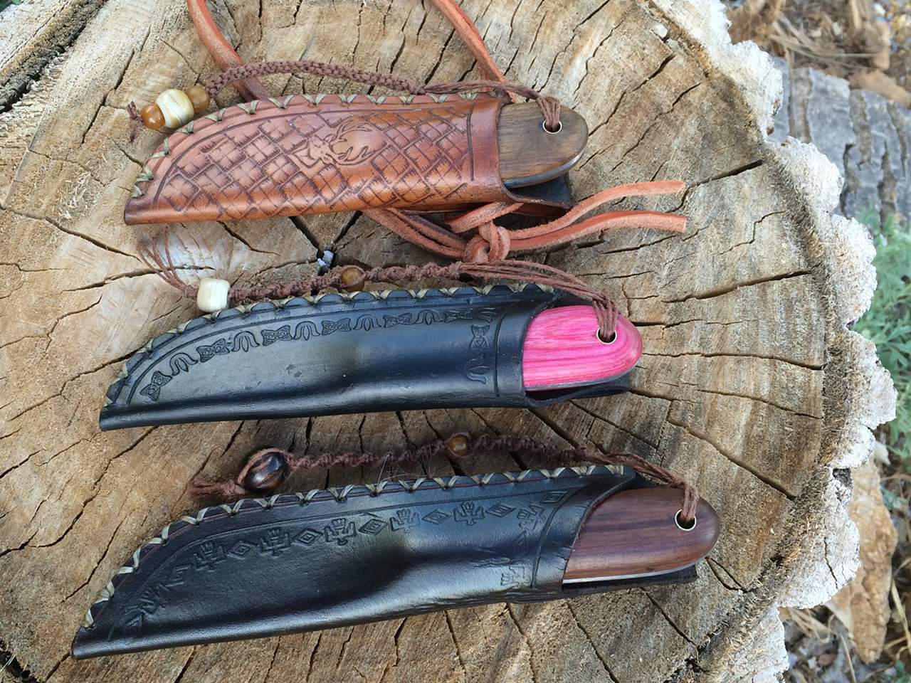 The 7 P's Blog: Secondary Knife Review: Christopher Apodaca Neck Knife
