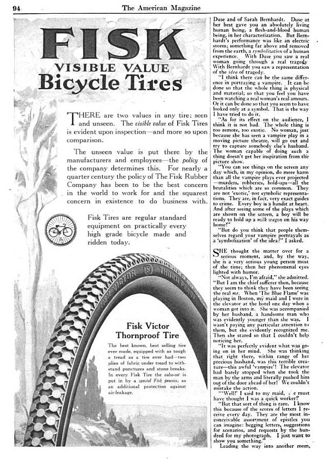 DECAYING HOLLYWOOD MANSIONS: Theda Bara Magazine Profiles From 1933 & 1920