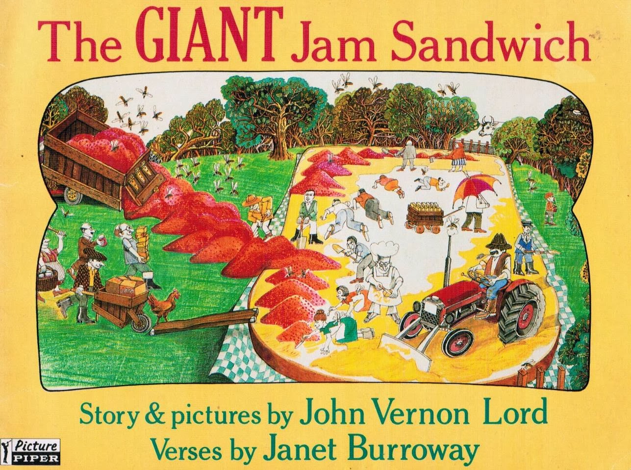Pictures from an Old Book: "The Giant Jam Sandwich" Story & Pictures by ...