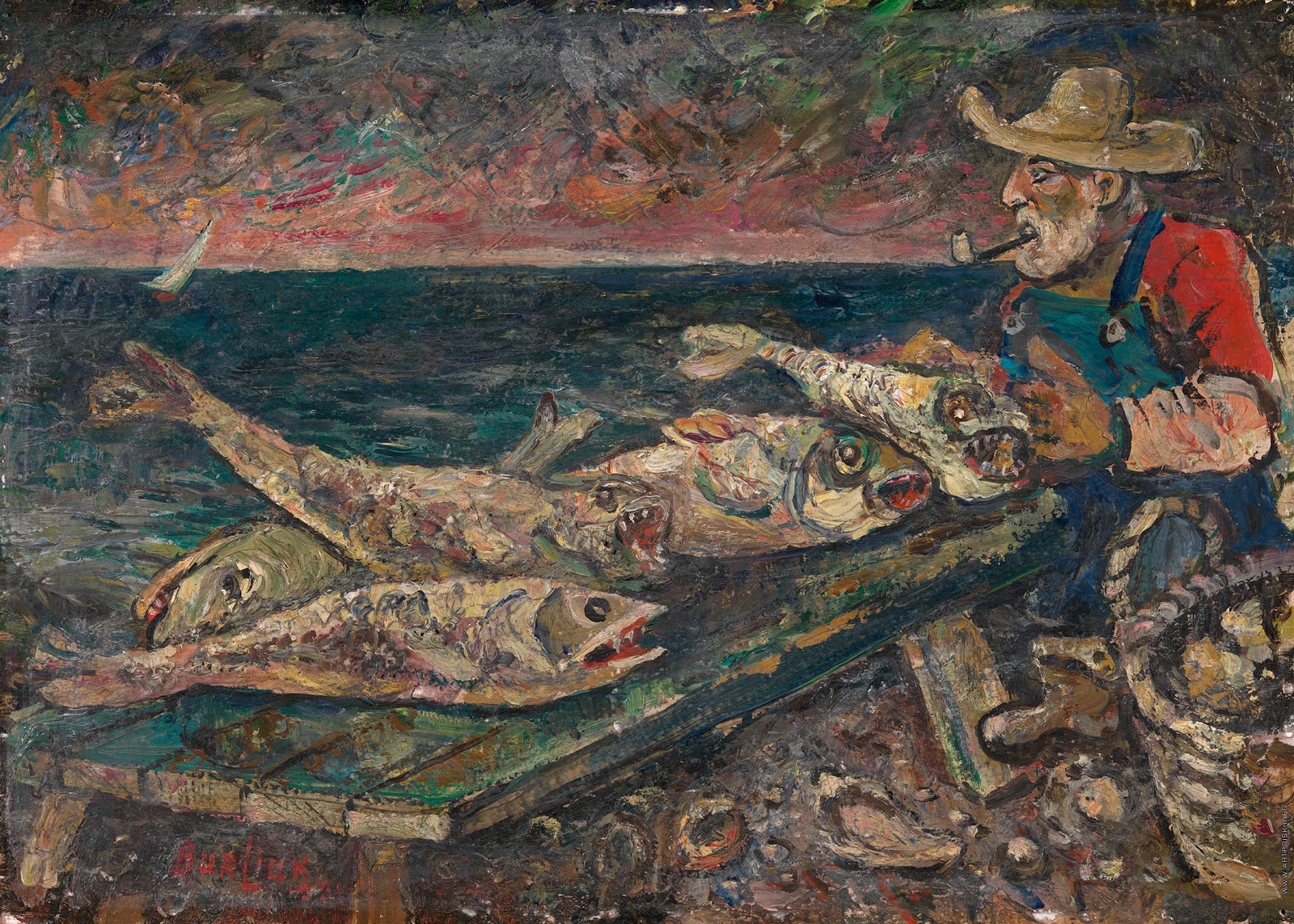 David Burliuk | The Father of Russian Futurism | Tutt'Art@ | Pittura ...