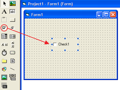Menggunakan CheckBox pada VB 6 - Visual Basic 6 untuk Pemula