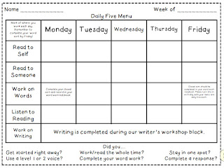 Teachin' Little Texans: Daily Five and Grades?