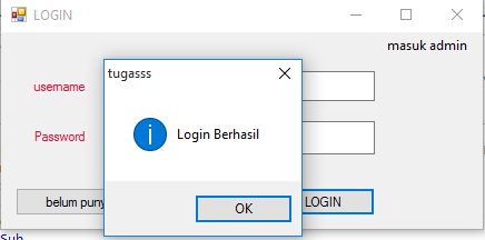 cara membuat Form Login Dengan Database di VB.NET Tutorial Lengkap - BAGI SEO