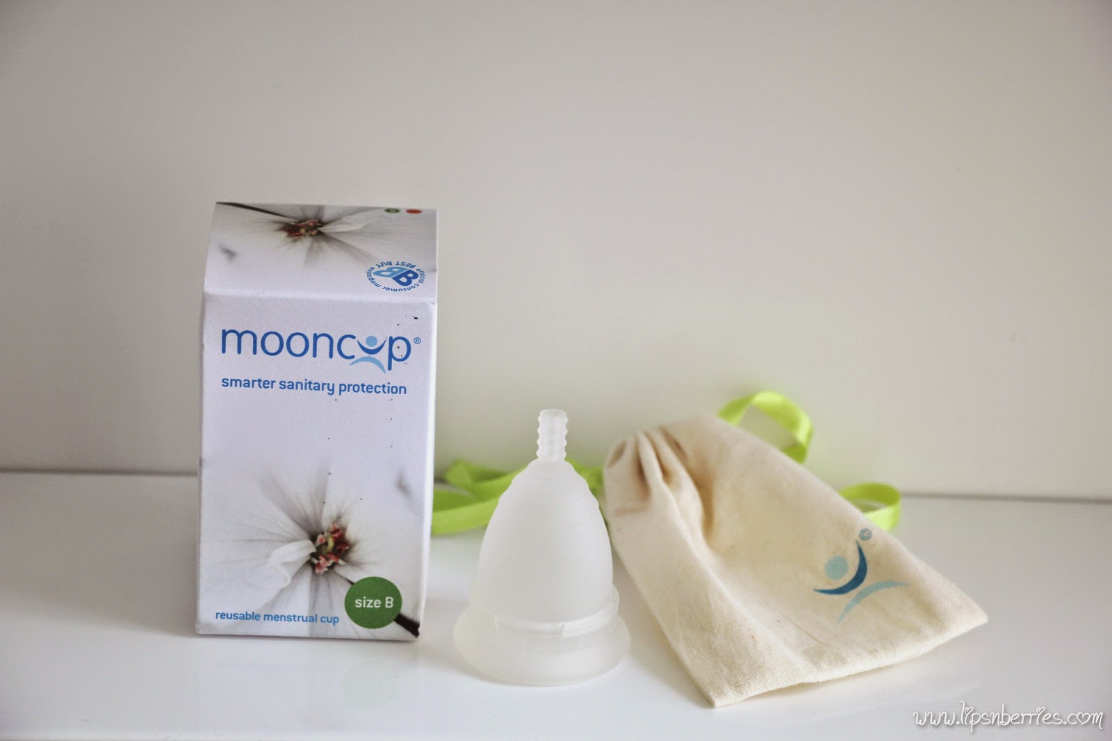 Mooncup Reusable Menstrual Cup Review! | LIPS n BERRIES