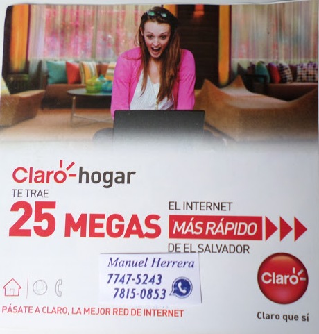 Plan de Celular, TV Cable e Internet Residencial Claro.: Internet 25 ...