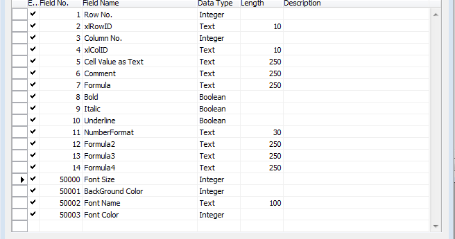 Report Export to Excel with Font & Colour