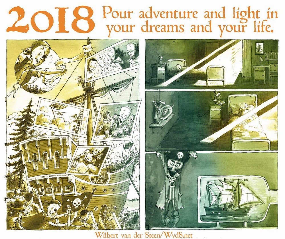 Incognito Comics: Nieuwjaarskaarten - Wilbert van der Steen, Marq van ...