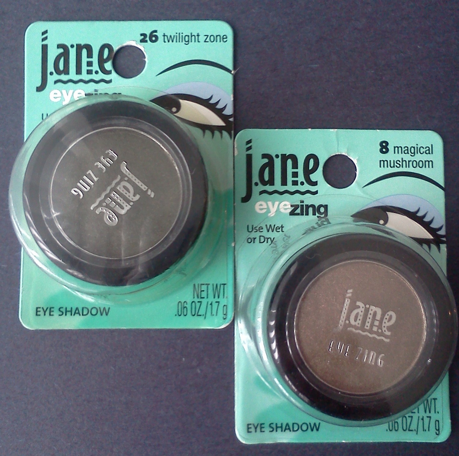 Great Lashing: Discontinued Hall of Fame: Jane Eye Shadows in Twilight ...