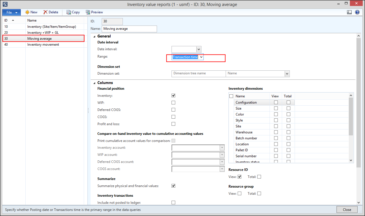 Dynamics AX Tips: AX 2012 | moving average costing method - Part 5