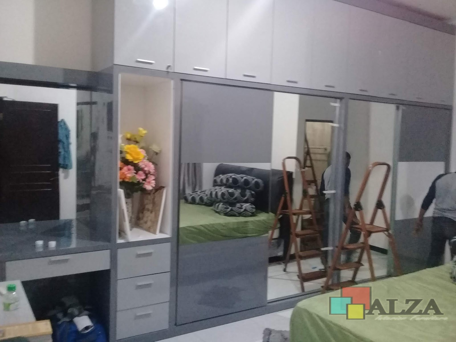 Jasa Pembuatan Almari Custom Full Plafon | alzainterior.com