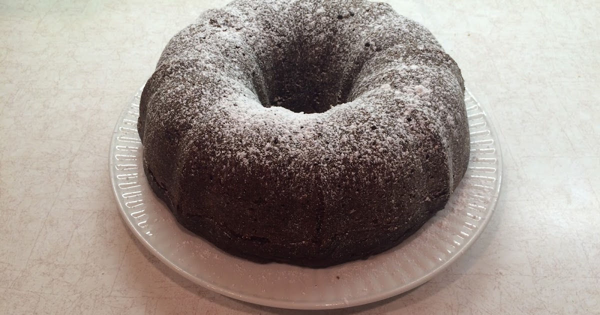 Knead Math?: Chocolate Zucchini Bundt Cake